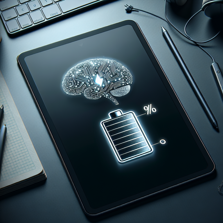 How do tablets with AI-enhanced battery management extend usage time ...